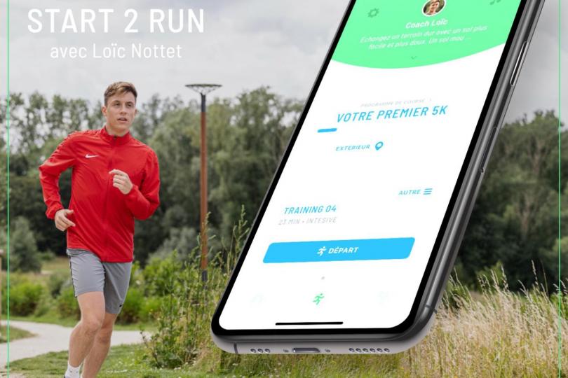Start 2 Run : l'application running pour préparer vos courses